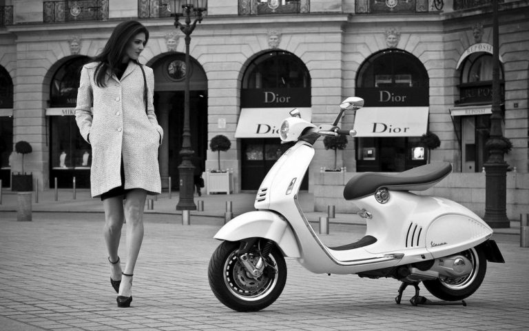 Luxury Design: Dior & Vespa Join Forces to Create Marvelous Motorcycle